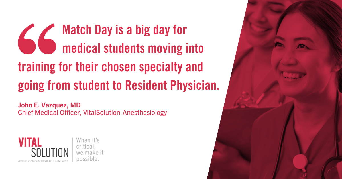 Physician Tips for Match Day | VitalSolution : VitalSolution